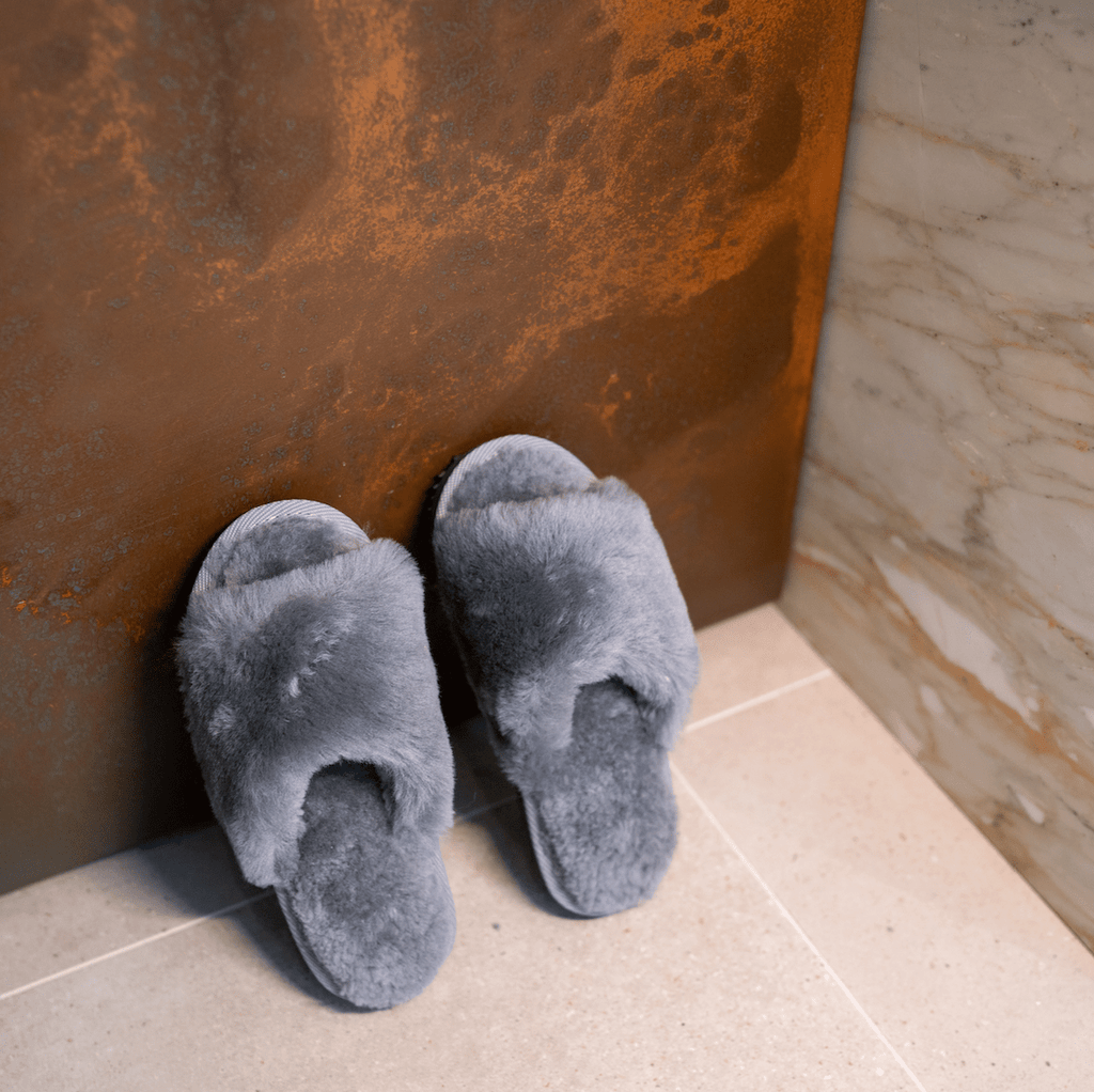 Dark Grey Classic Slide For Sale | The Irish Woollen Workshop